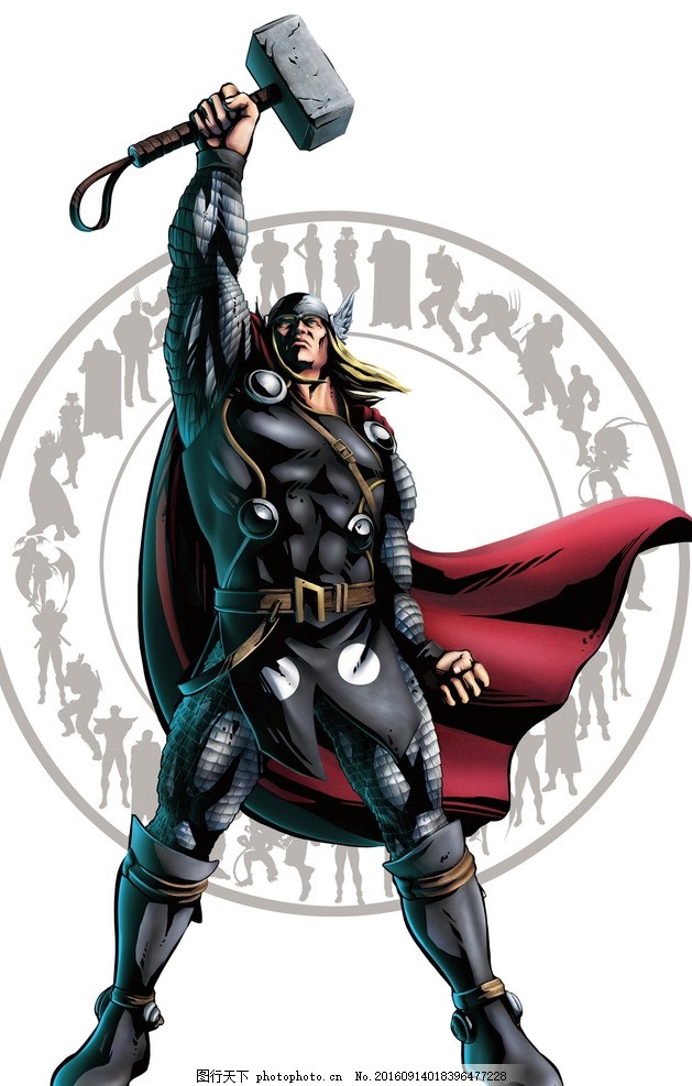 漫威MarvelComics图片_动漫卡通_插画绘画-图行天下素材网