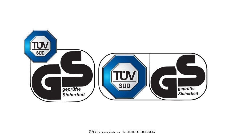 TUVGS认证图片_标识_LOGO标识-图行天下素材网